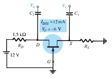solved calculate the vd ﻿vgsq and idq values in the given