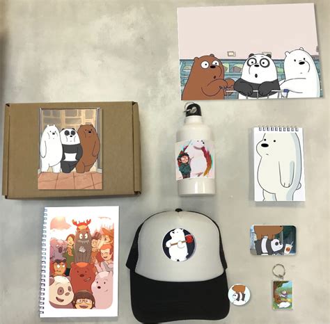 Бокс Mewni Shop принт Вся правда о медведях We Bare Bears Вb0008