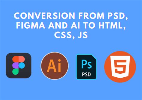 Be Your Expert Psd Figma To Responsive Html Css Conversion Services