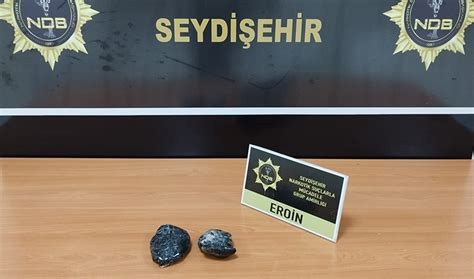 Konya da otobüste uyuşturucuyla yakalanan yolcu gözaltına alındı