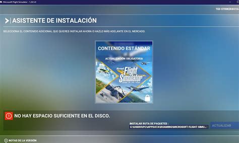 Does Anyone Know How Much Space The New Update 1 26 5 0 Needs Not Enough Disk Space Hardware