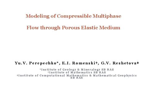 Modeling Of Compressible Multiphase Flow Through Porous Elastic