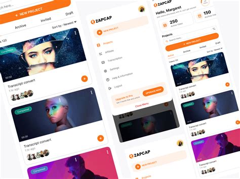 Zapcap Ai Video Edit Dashboard By Hamza Ali On Dribbble