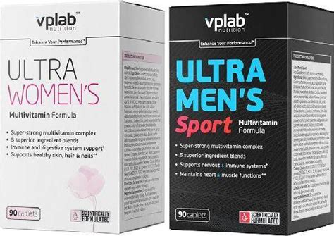 Ultra Men's Sport Multivitamin Formula от VPLab: как принимать