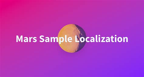 Mars Sample Localization A Hugging Face Space By Gu5ousa