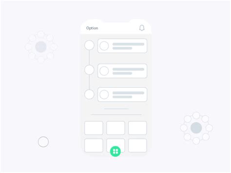 Mobile App Menu Interaction Collection Behance