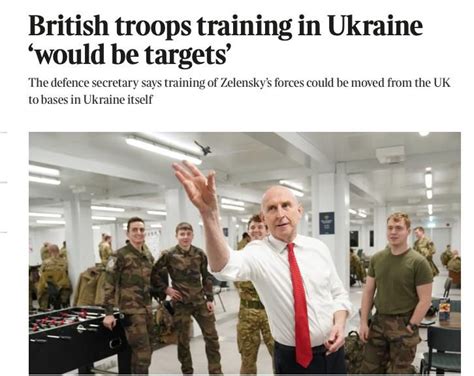 На Западной Украине готовят базы для размещения британского контингента под видом военных