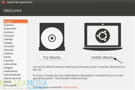 Panduan Cara Install Linux Ubuntu Untuk Pemula Lengkap Gambar