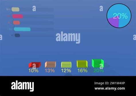 Business Data Graph Chart Increasing Revenue With Rising Arrow And Bar