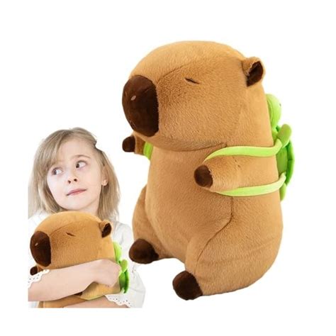 Muntian Poupée En Peluche Capybara Brune Jouet Capybara Mignon Et