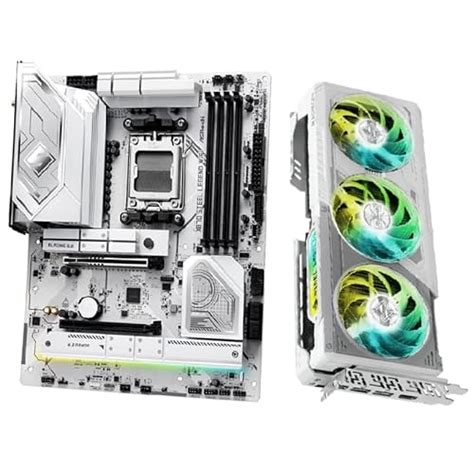 Asrock Steel Legend Rx 9070 Xt 16gb And X870 Wifi Am5 Motherboard Bundle
