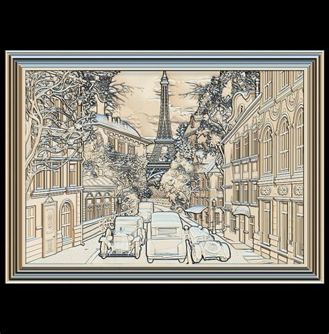 Parthenon Panno Stl File For Cnc Relief Engraving 3d Model 8 Max