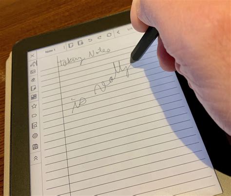 Mobiscribe Notepad The E Ink Notepad Android Device Review Note Pad