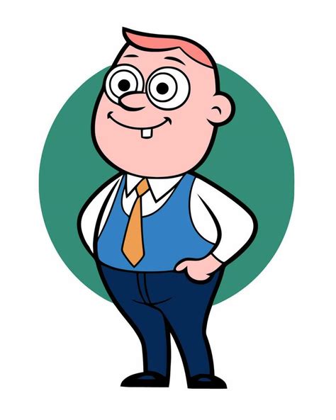 Ginger Cartoon Businessman 24603895 Vector Art At Vecteezy