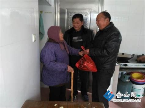 利民村走访慰问90岁以上高龄老人中国镇江金山网 国家一类新闻网站