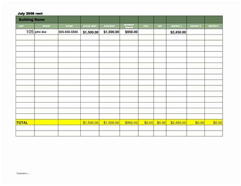 Rental Property Tracker Spreadsheet Spreadsheet Downloa Rental Property