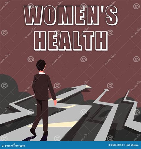 Writing Displaying Text Women X S Health Word For Women X S
