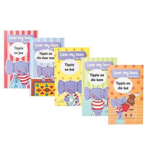 Afrikaans Reader Tippie A5 Assorted Titles Anchor828 Wholesale