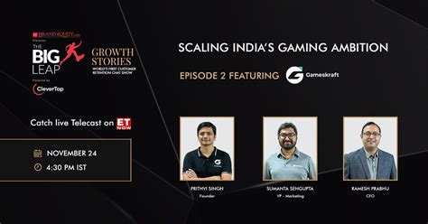 Amit Kushwaha On Linkedin The Big Leap Chat Show Growth Stories Et Brandequity