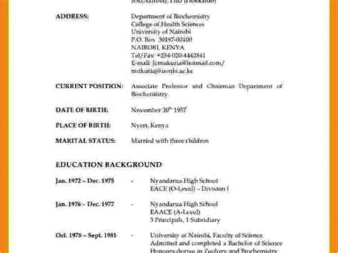 Normal Resume Format Download In Ms Word 2007 7 Cv Normal Format Theorynpractice Williamson