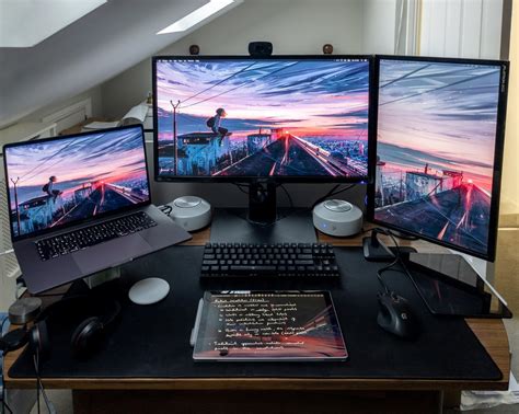 Triple Screen Data Science Setup Mbp 16 Rmacbookpro