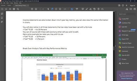 Saas Startup Financial Model Eloquens