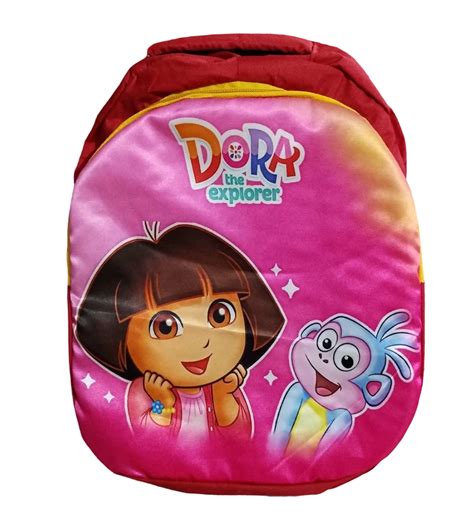Dora Cartoon Print Polyester School Bag At ₹ 150 Piece Polyester School Bag In North 24