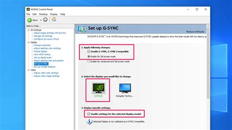How To Set Up Nvidia G Sync For Smooth Tear Free PC Gaming