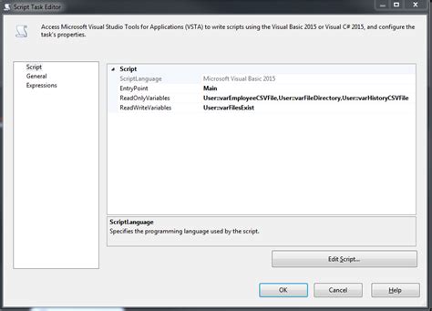 Ssis Package Running Via Sql Server Agent Unable To Modify Variables
