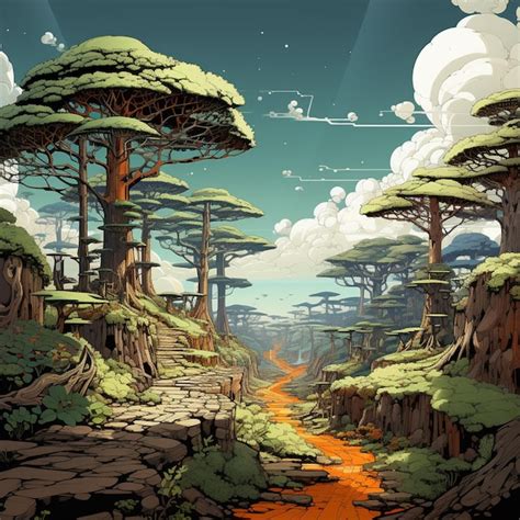 Premium Photo Fantasy Tree