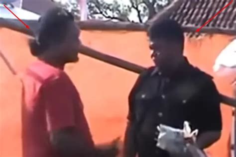 Viral Anggota TNI Berseragam Satpam Dimaki Maki Oleh Baju Merah Begitu Tau Langsung Ciut