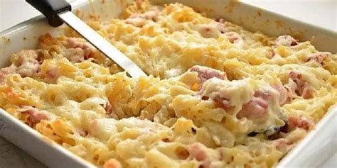Gratin De PÂtes Au Jambon Et Au Fromage PrÊt En 10 Minutes Mes