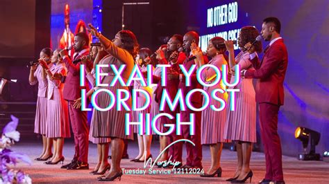 I Exalt You Lord Most High Worship Session Cozatuesdays 12 11