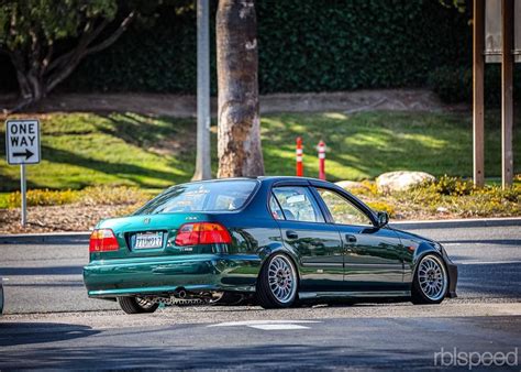Honda Civic Ek Hatch At The Honda Meet