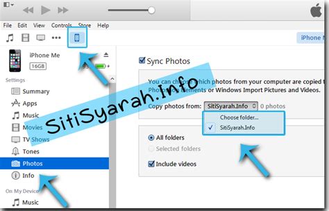 Cara Memindahkan Foto Dari Laptop Ke IPhone Siti Syarah