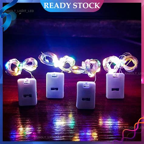Jual Ready StockLampu LED Kawat 2Meter 1Meter Lampu Tumblr With 3