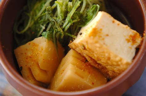 青菜と厚揚げの煮物（副菜）レシピ・作り方 E・レシピ