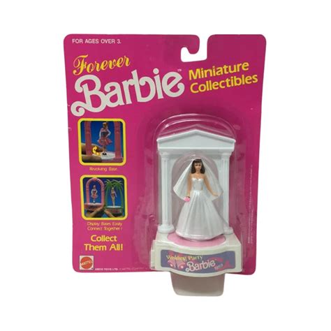 Wedding Party Forever Barbie Miniature Collectibles Arco Toys