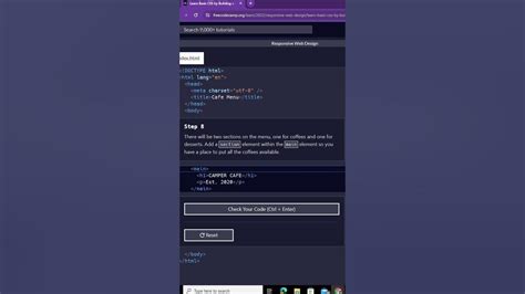 8 الدرس الثامن لغة البرمجة الأساسية لتصميم المواقع Codingchallenges