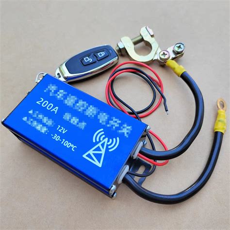 Car Battery Isolator Master Disconnect Cut Off Switch Wireless Remote