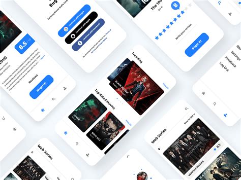 Buger Movie Rated App On Behance