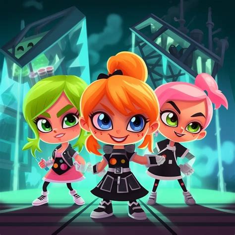 The Powerpuff Girls Chemical X Traction