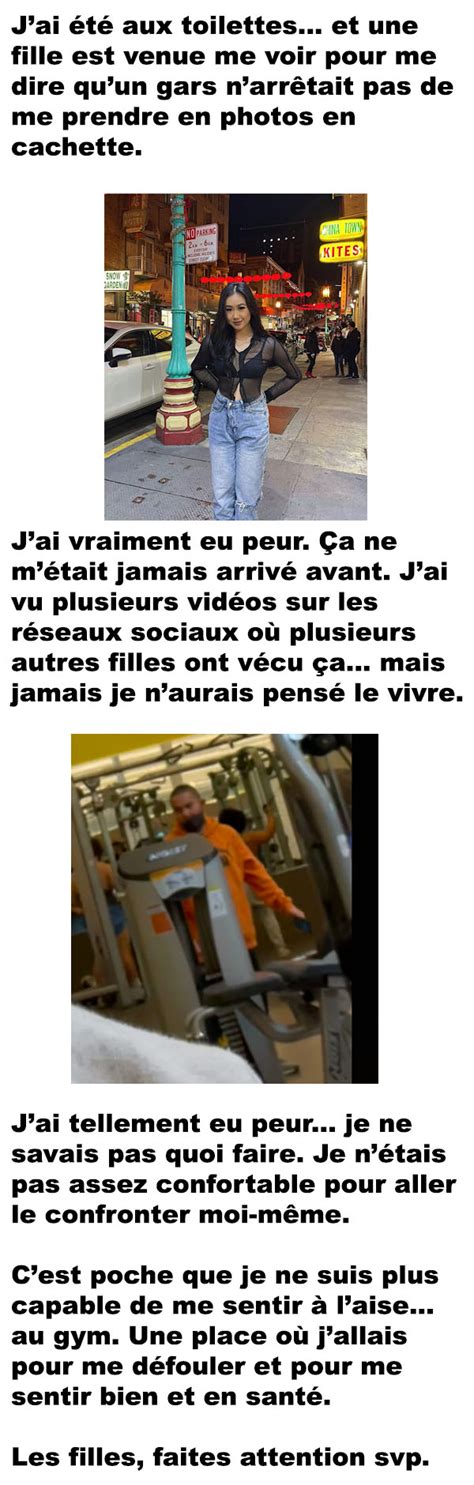 Une fille expose un gars qui n arrêtait pas de la prendre en photo en cachette au gym