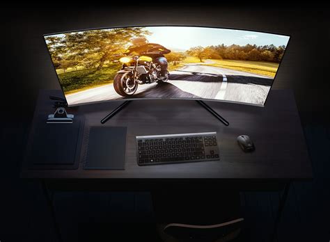 Samsung LU R CWNXZA Inch Curved UHD K Monitor