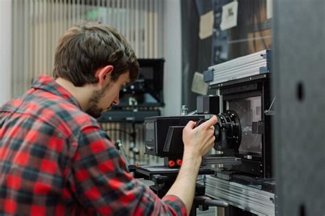 Handling Imaging Equipment Calibration Ar Generative Ai Premium Ai Generated Image