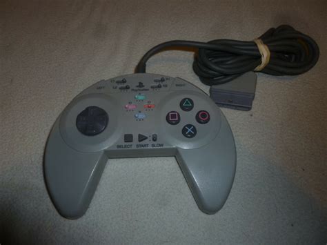 Sony Playstation Ascii Game Pad Pss Controller Ps1 Control Grey Wired Ebay
