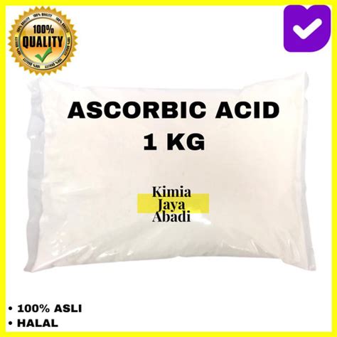 Jual Ascorbic Acid Vitamin C Asam Askorbat 1 Kg Kota Semarang Toko Jaya Kimia Tokopedia