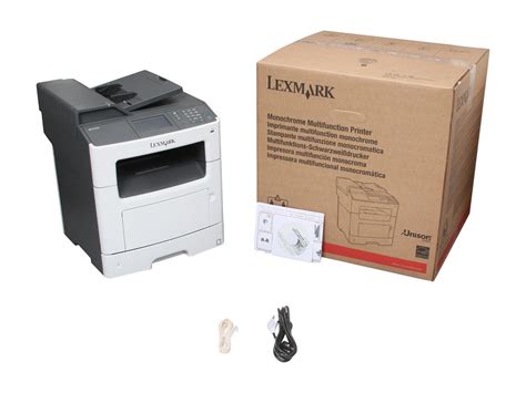 Lexmark MX410de Up to 40 ppm 1200 x 1200 dpi USB/Ethernet Duplex ...