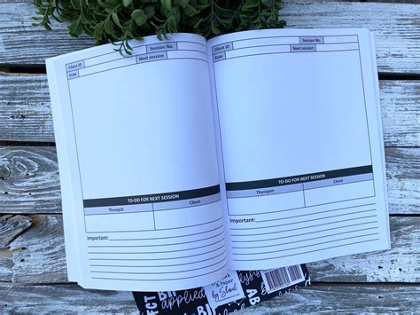 ABA Session Notes Aba Therapy Materials Bcba Session Notes Etsy