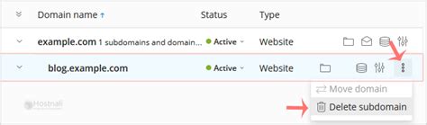 How To Remove A Subdomain In Plesk Knowledgebase Hostnali Cloud